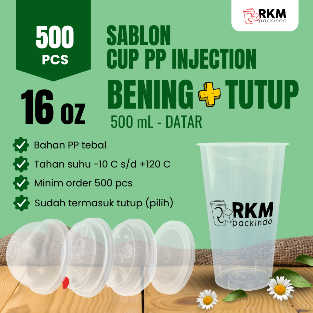 Jual (500pcs) CUSTOM GELAS INJECTION / SABLON GELAS INJECTION / SABLON ...