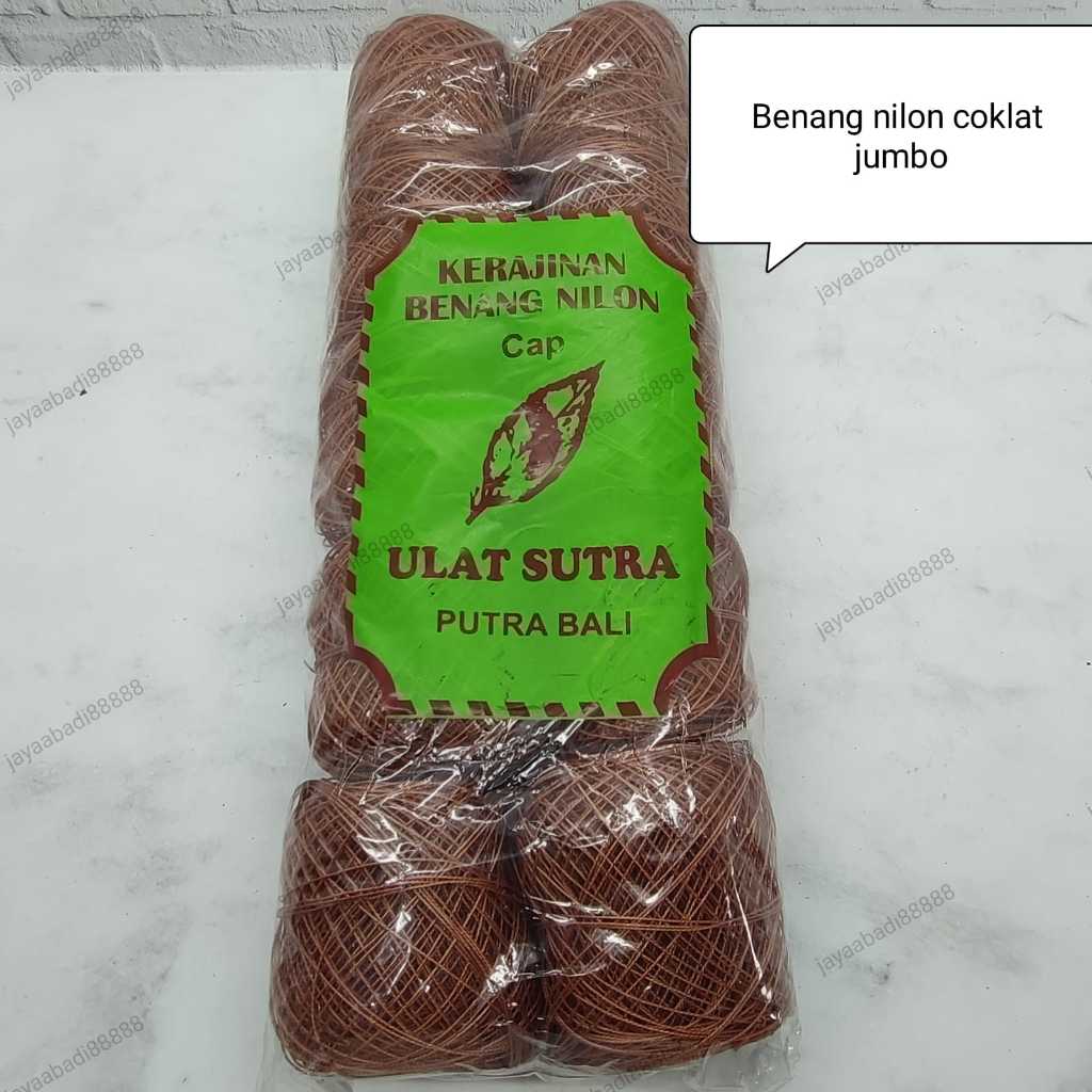Jual BENANG NILON COKLAT JUMBO MURAH | Shopee Indonesia