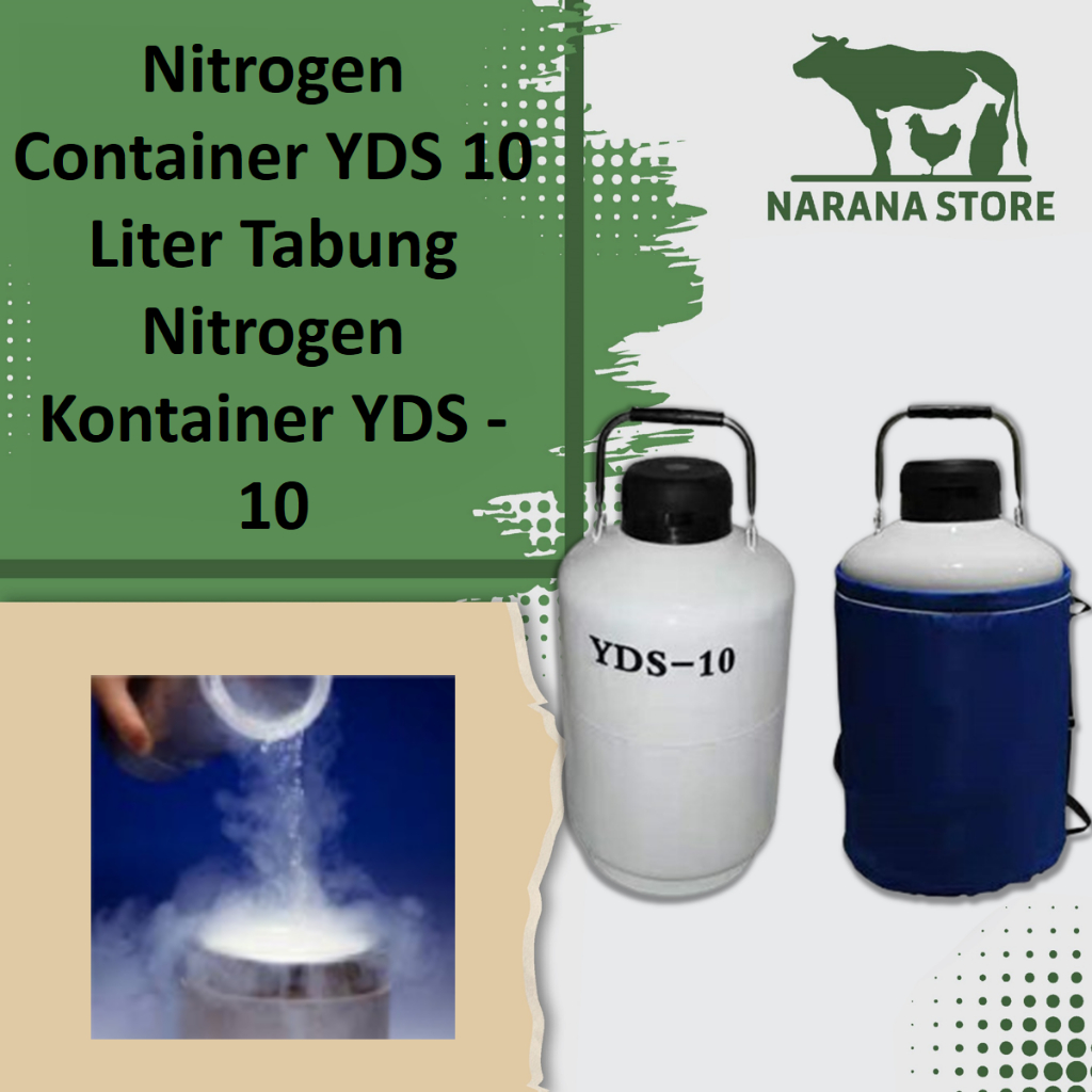 Jual Nitrogen Container YDS 10 Liter Tabung Nitrogen Kontainer YDS - 10 | Shopee Indonesia