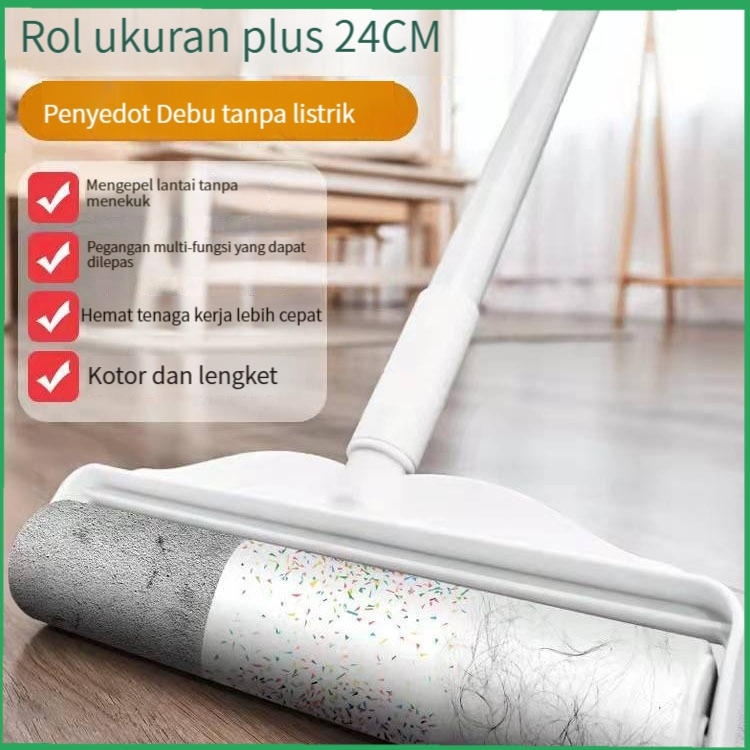 Jual Sticky Pet Roller Bulu Kucing / Sticky Lint Roll hair pet ...
