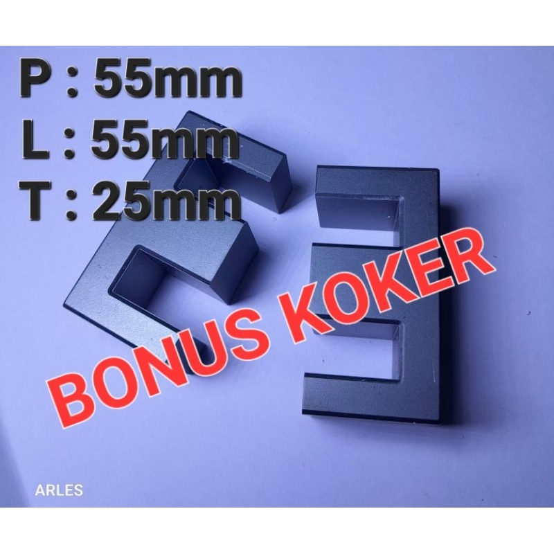 Jual trafo ferrite EE55 JUMBO EE55/27/25 | Shopee Indonesia