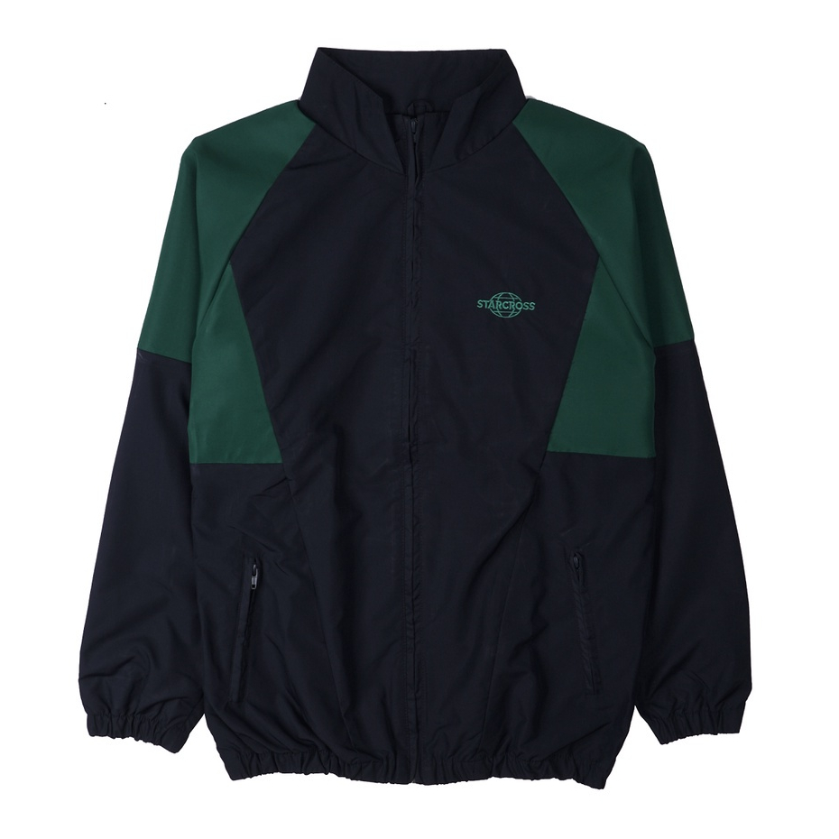 Jual STARCROSS Running Jacket - JS RJ 102 - Navy Green | Shopee Indonesia
