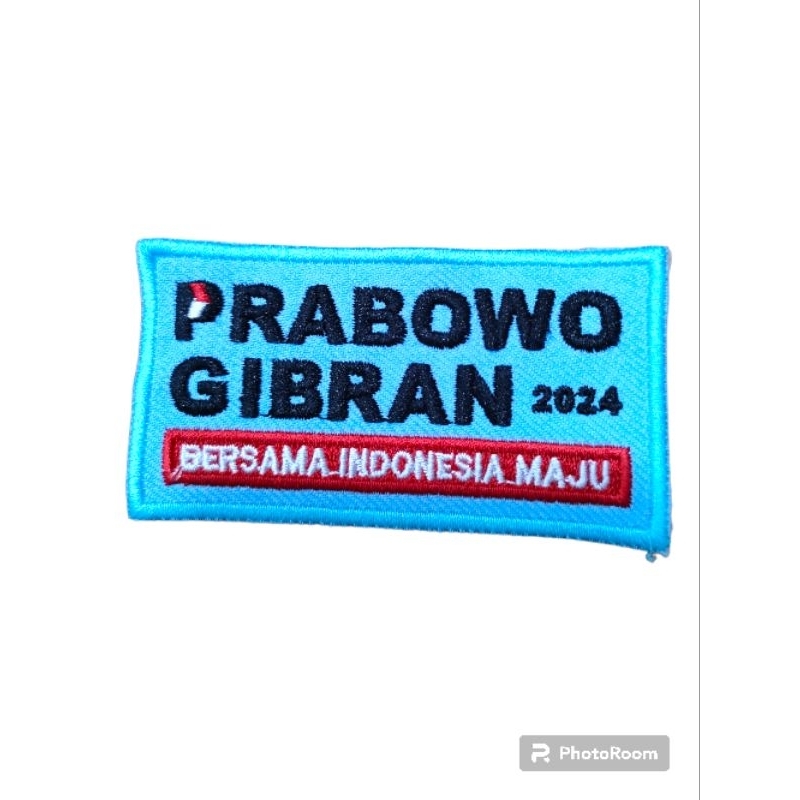 Jual logo Prabowo Gibran UK 8x4.5 | Shopee Indonesia