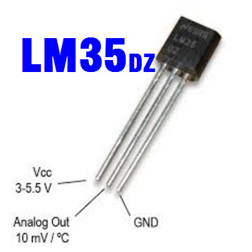 Jual LM35DZ LM335Z LM35 LM335 TO-92 TEMPERATURE SENSOR SUHU IC | Shopee Indonesia