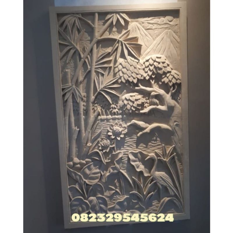 Jual Relief Batu Alam | Motif Pemandangan Alam | Shopee Indonesia