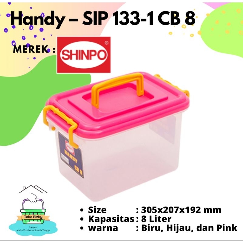 Jual Container Box 8 Litre / Kotak Kontainer 8 Liter | Shopee Indonesia