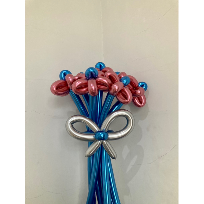 Jual [BYLOON] BUKET BUNGA BALON TANGKAI PANJANG | Shopee Indonesia