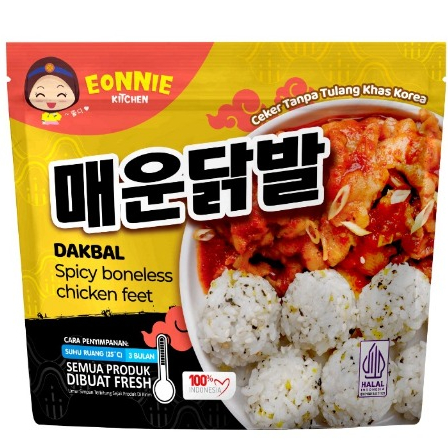 Jual Dakbal spicy boneless chicken feet - ceker tanpa tulang | Shopee ...