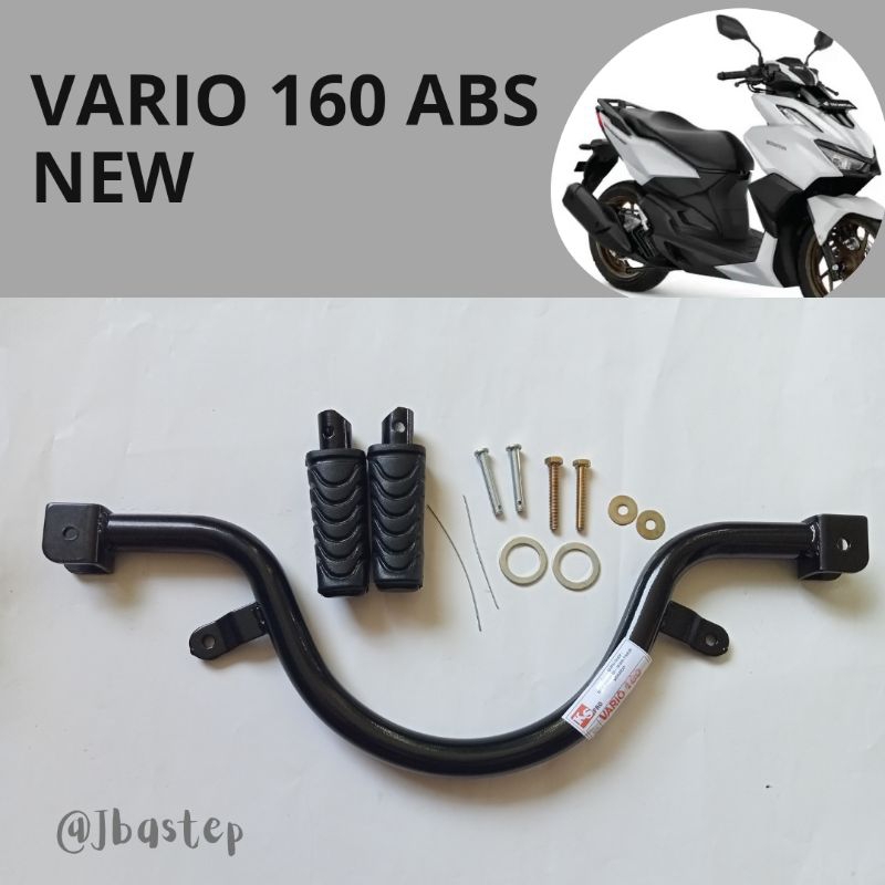 Jual PIJAKAN KAKI DEPAN VARIO 160 ABS/CBS tahun 2022-2024 FULLSET, FOOTSTEP DEPAN VARIO 160 ABS ...