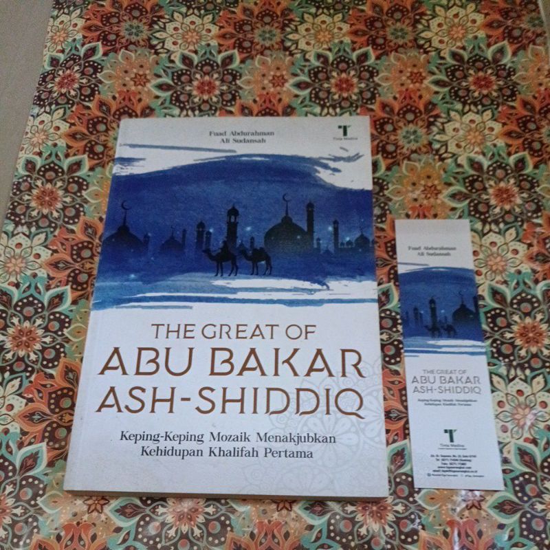 Jual Buku The Great of ABU BAKAR Ash-Shiddiq | Shopee Indonesia