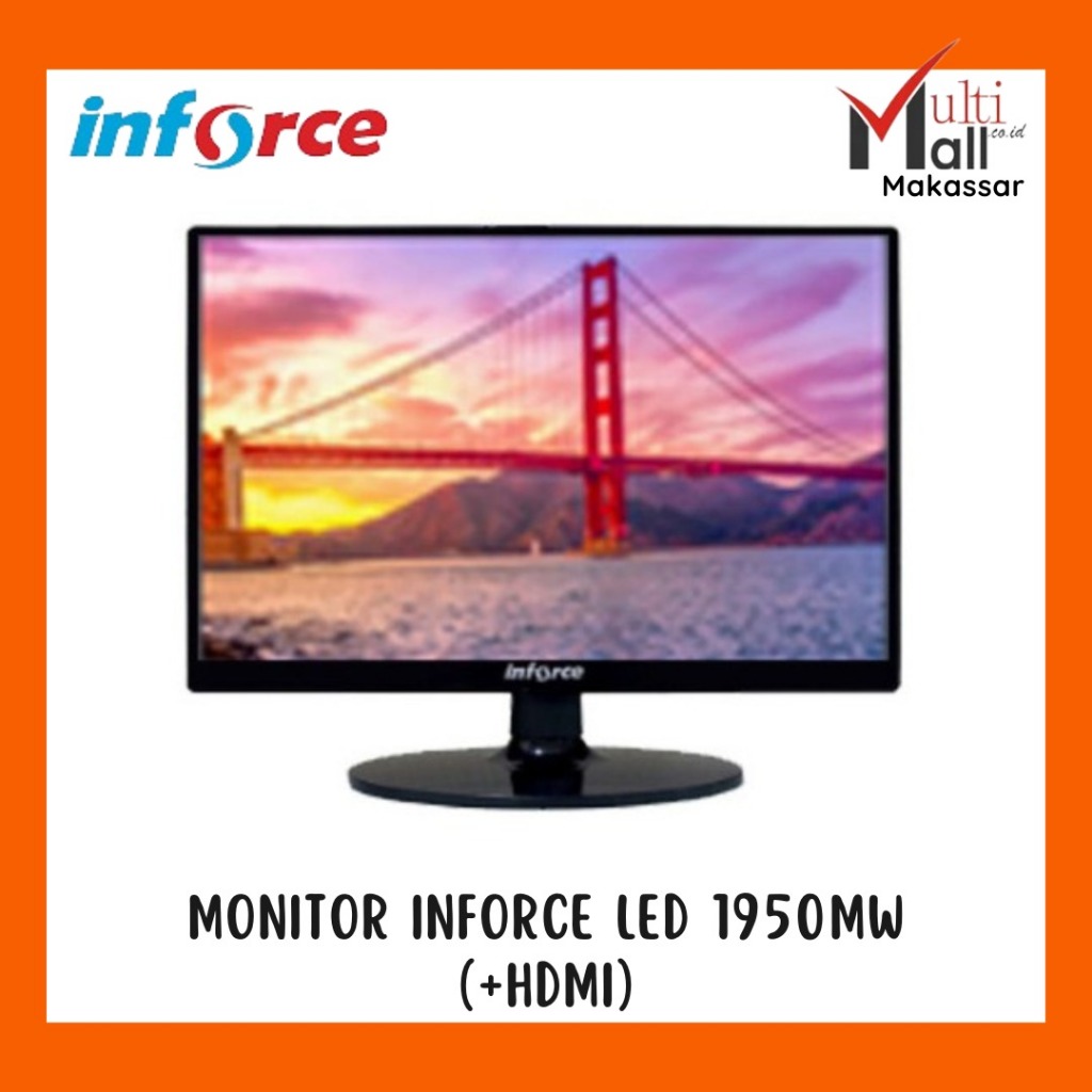 Jual MONITOR INFORCE LED 1950MW (+HDMI) | Shopee Indonesia