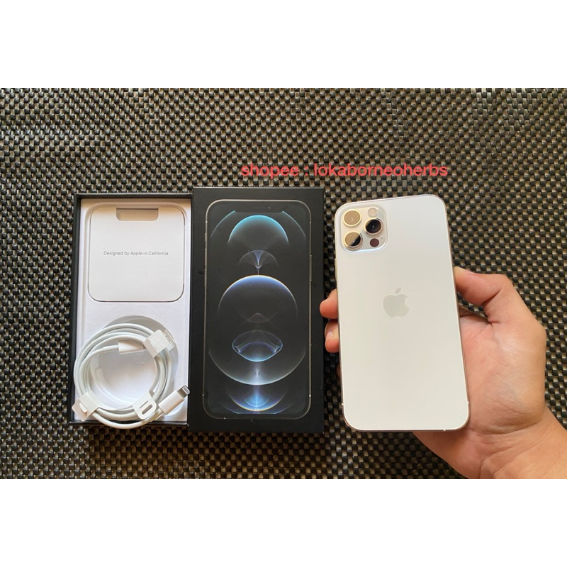 Jual iphone 12 pro silver 128gb resmi indonesia setara ibox | Shopee ...
