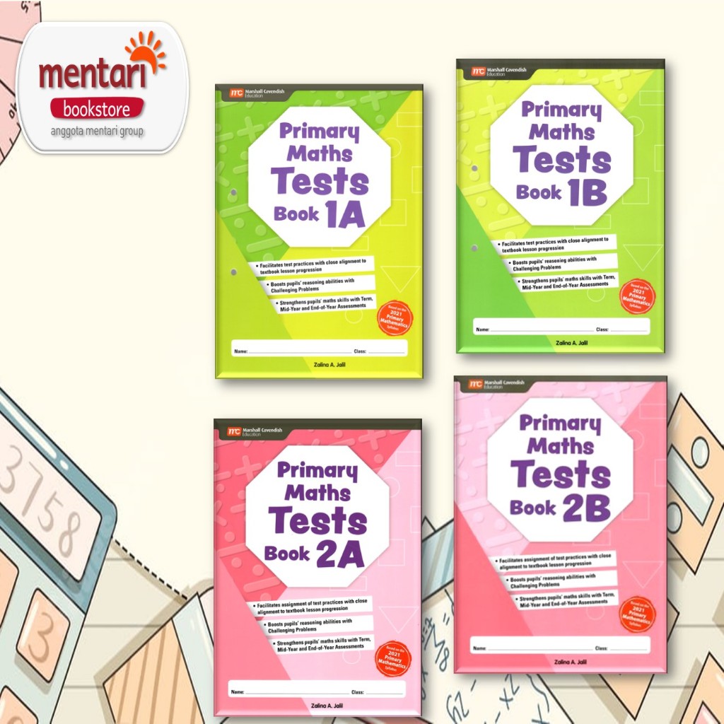 Jual Buku Primary Maths Test Book 4th Ed - Buku Latihan test Matematika ...