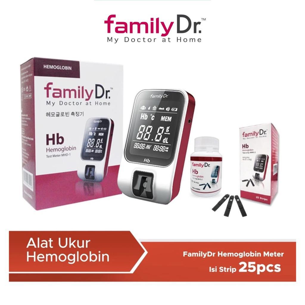 Jual FAMILY DR ALAT CEK TEST HEMOGLOBIN (HB) / FAMILY DR STRIP TEST ...