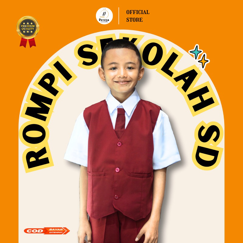 Jual Rompi Sekolah Sd Polos Deresa | Shopee Indonesia