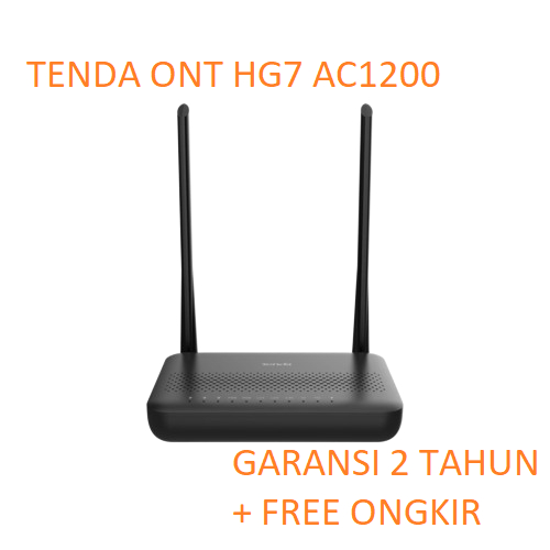 Jual Tenda XPON ONT HG7 Router AC1200 Dual band Wireless WiFi | Shopee Indonesia
