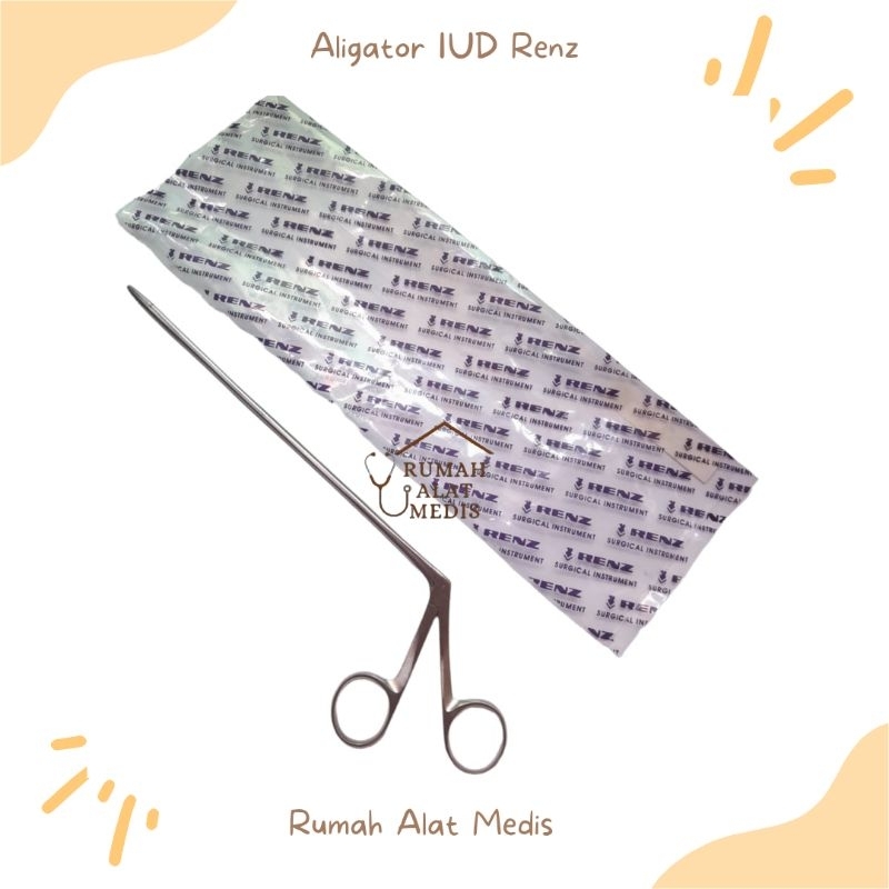 Jual Renz Aligator IUD 20cm Renz Klem Aligator IUD Mathieu IUD Removal ...