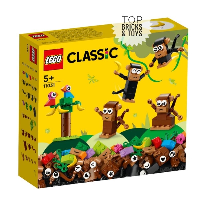 Jual LEGO Classic, Creative Monkey Fun (11031) | Shopee Indonesia