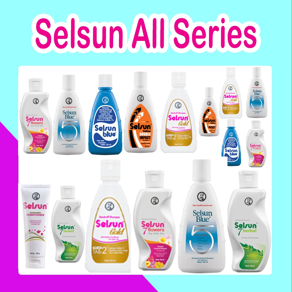 Jual Selsun Shampo Anti Ketombe ALL Series (SHAMPO ANTI DANDRUFF ...