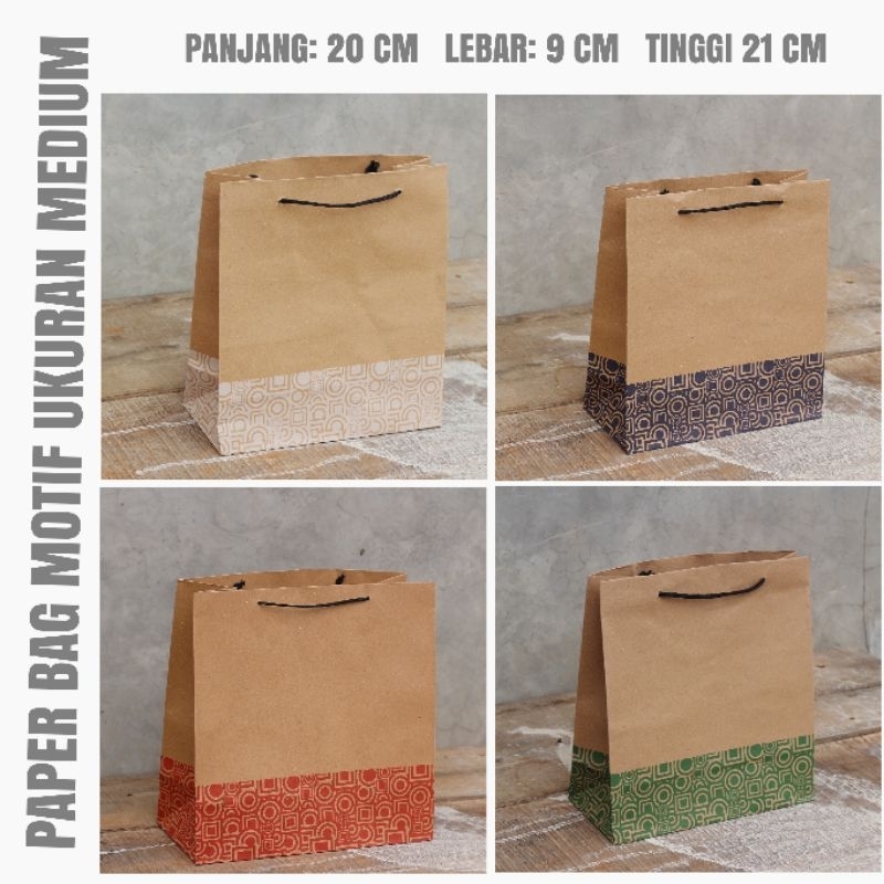 Jual PAPER BAG MEDIUM TERMURAH MURAH | Shopee Indonesia
