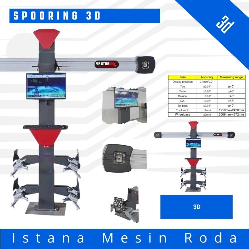Jual Spooring 3D Mobil/Wheel Alignment spooring 3D/mesin spooring 3D ...