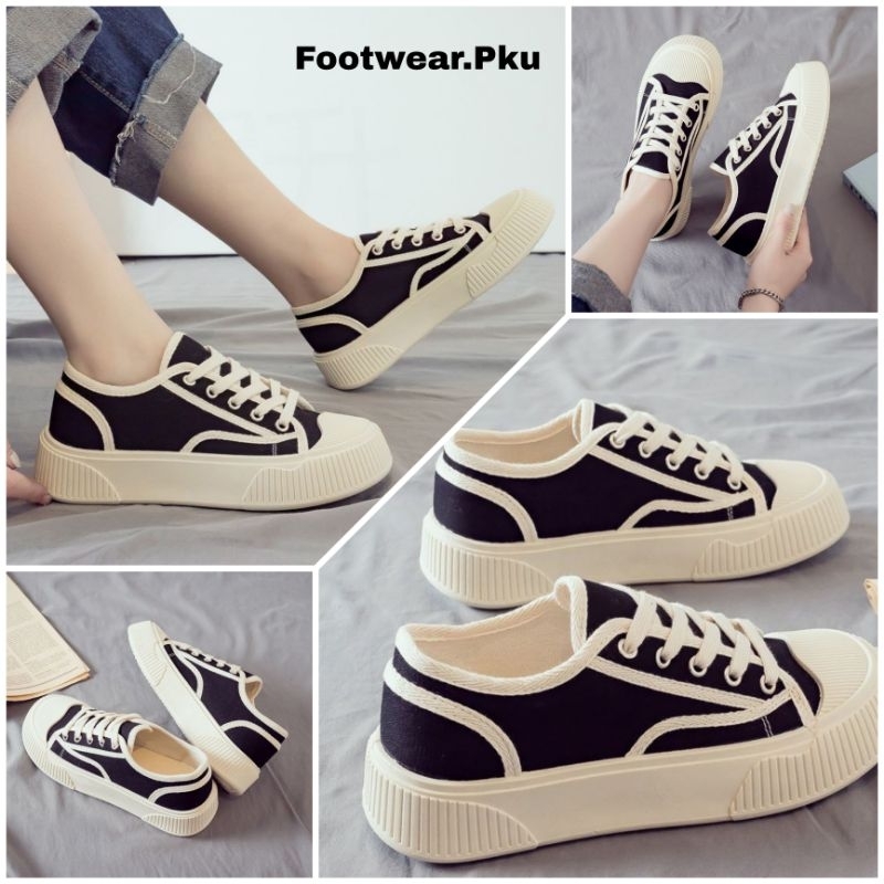 Jual Sepatu canvas wanita 02 | Sepatu wanita kualitas premium 02 ...