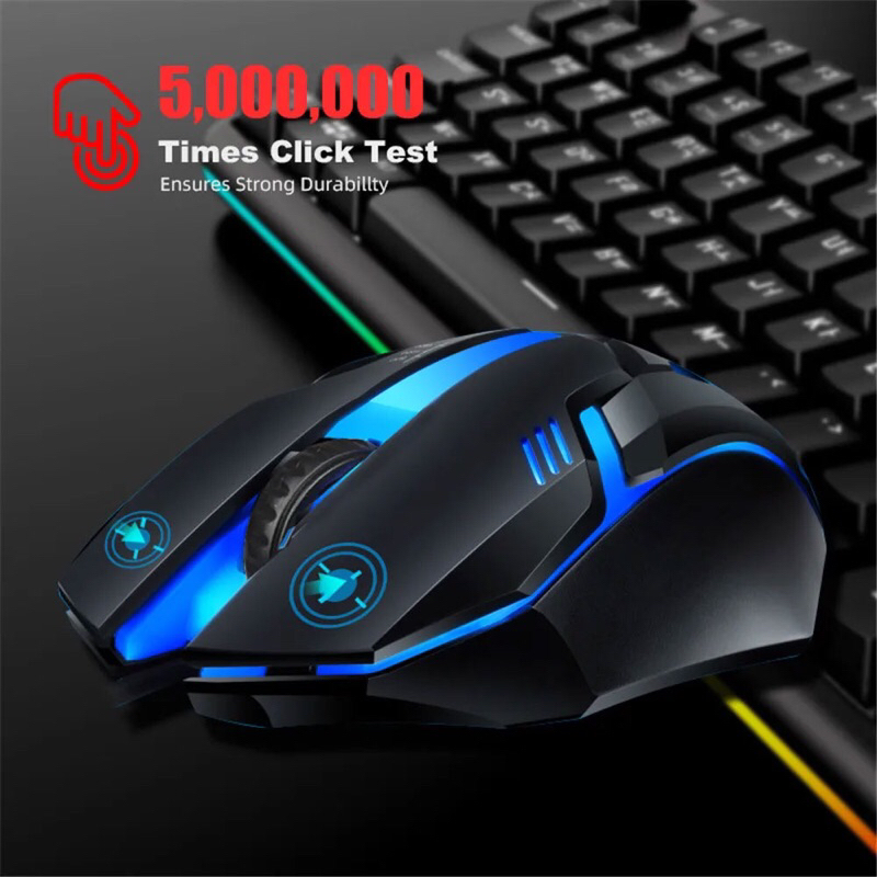 Jual Mouse Taffware Gaming LED RGB 1200 DPI-M618 | Shopee Indonesia