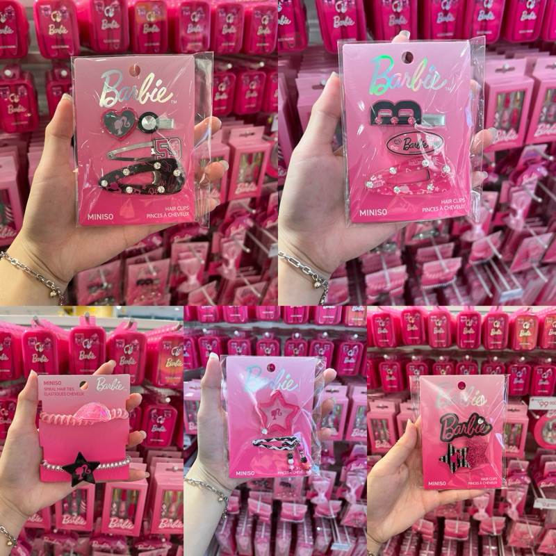 Jual Miniso x Barbie‼️ Hair Clip / Jepitan Pin Rambut Barbie | Shopee ...