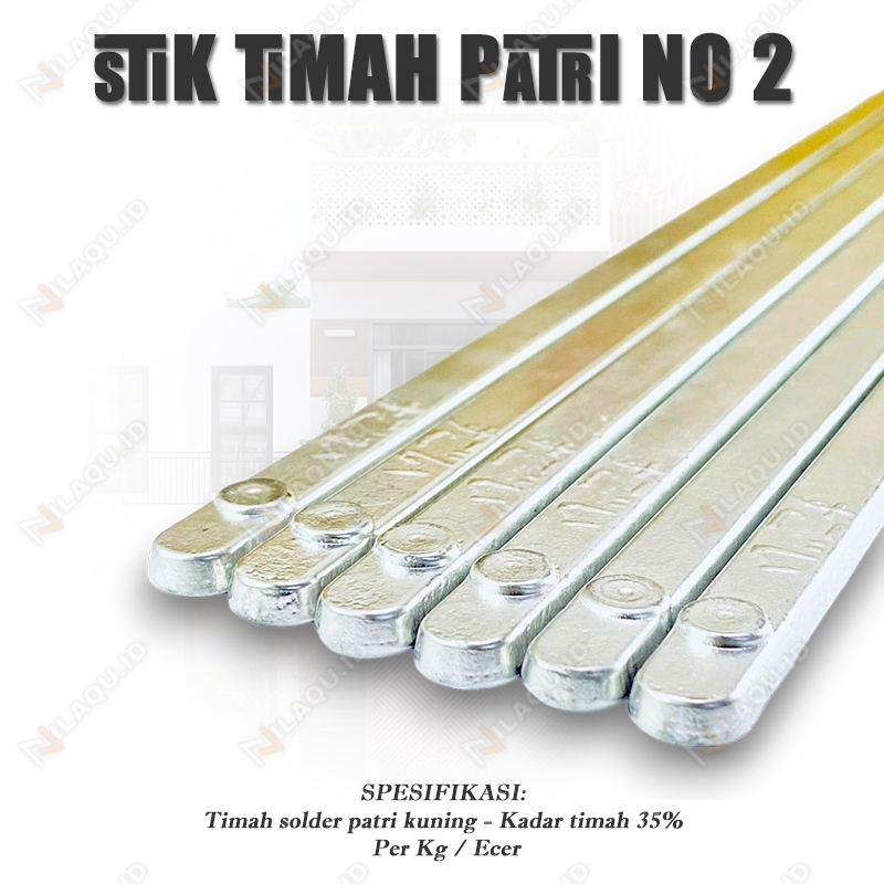 Jual Timah patri batangan solder las timah kuningan eceran grade b no 2 ...