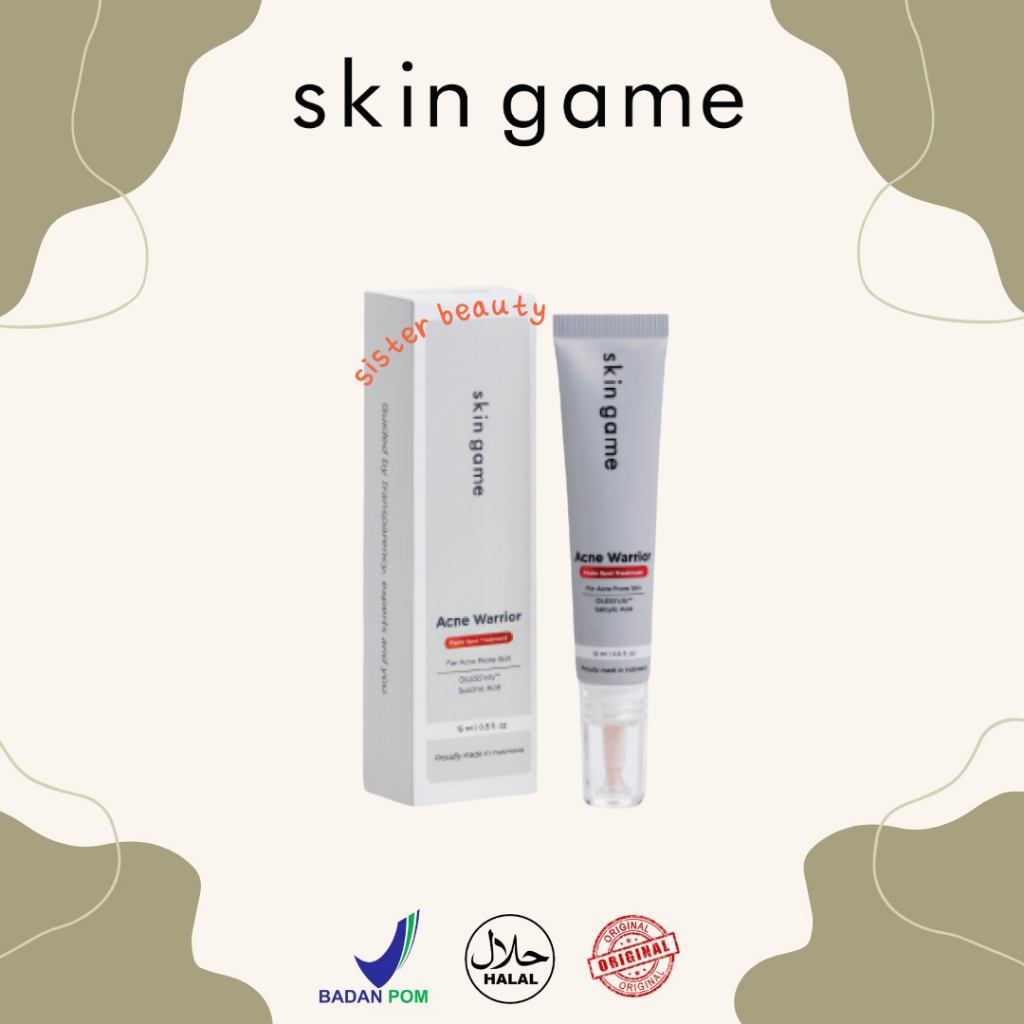 Jual SisterBeauty - Skin Game Acne Warrior Gel | Paste 15 ml - Krim ...