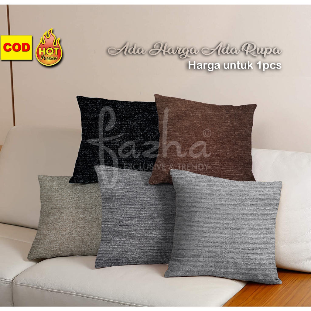 Jual Sarung Bantal Sofa Kursi Tamu fazha Mewah Kekinian Modern Motif ...
