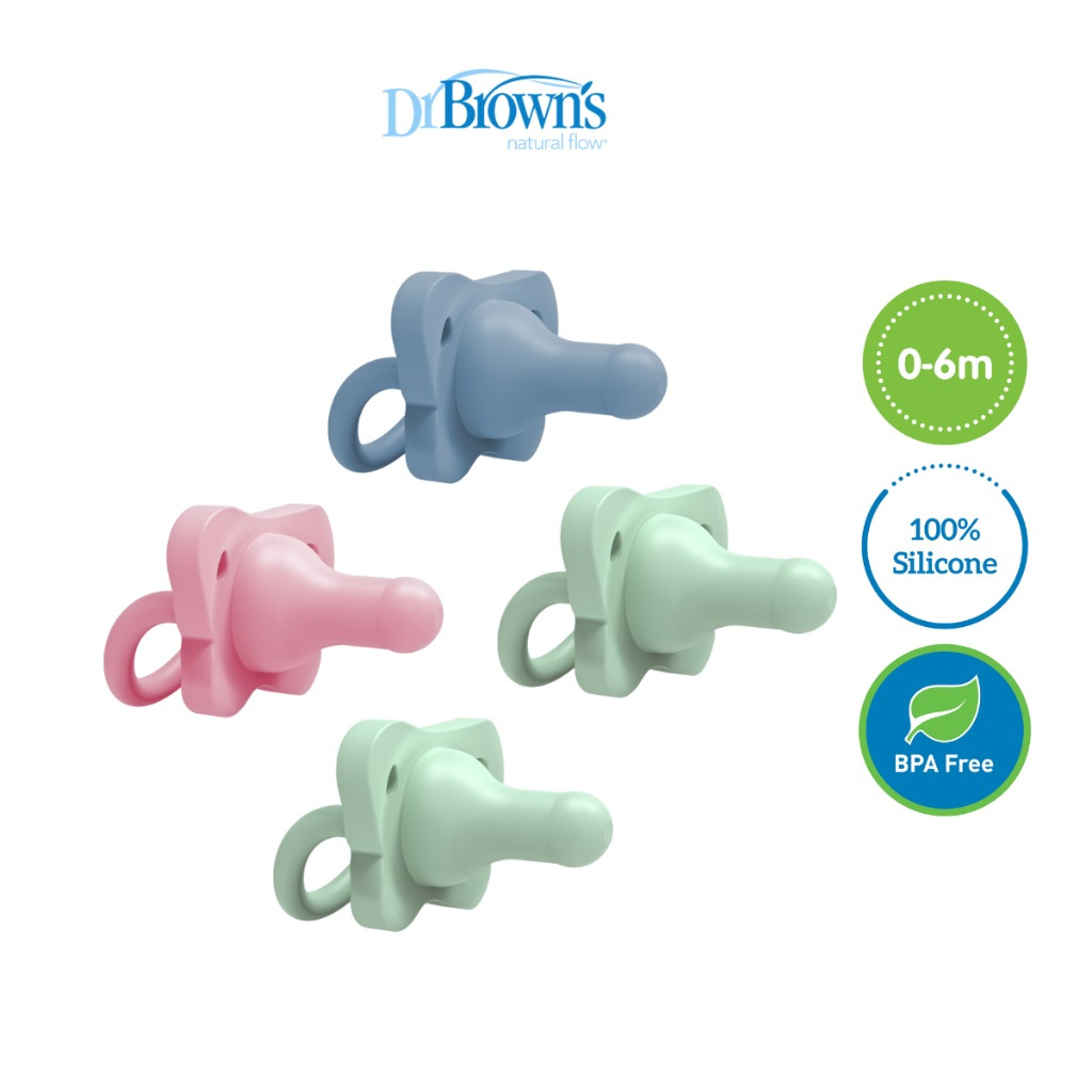 Jual Dr.Brown’s happy paci one piece pacifier | Shopee Indonesia