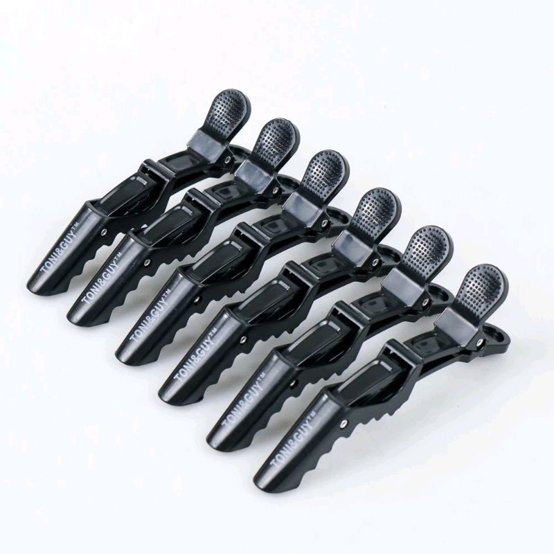 Jual Jepitan Salon Jepit Rambut Barber Hair Clip Klip Alligator Isi 6 ...