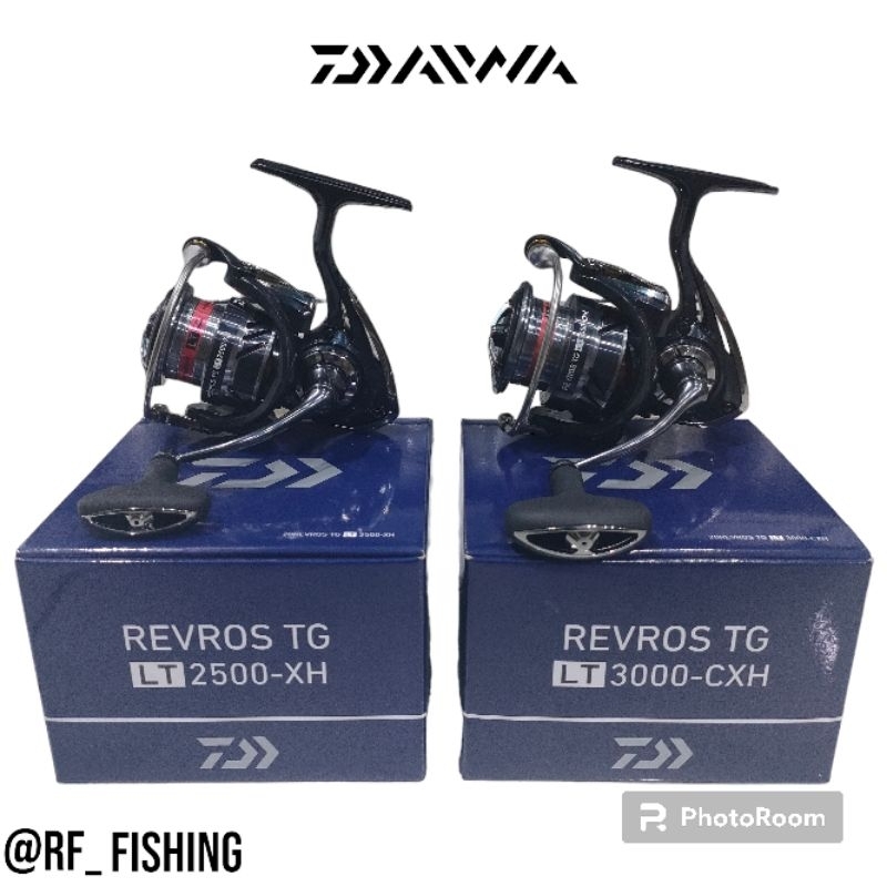 Jual Reel Pancing Daiwa Revros TG LT 2000-XH/2500-XH/3000-CXH Power Handle | Shopee Indonesia