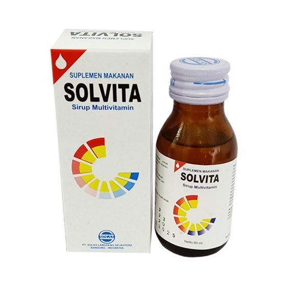Jual SOLVITA SIRUP 60ML /MULTIVITAMIN | Shopee Indonesia