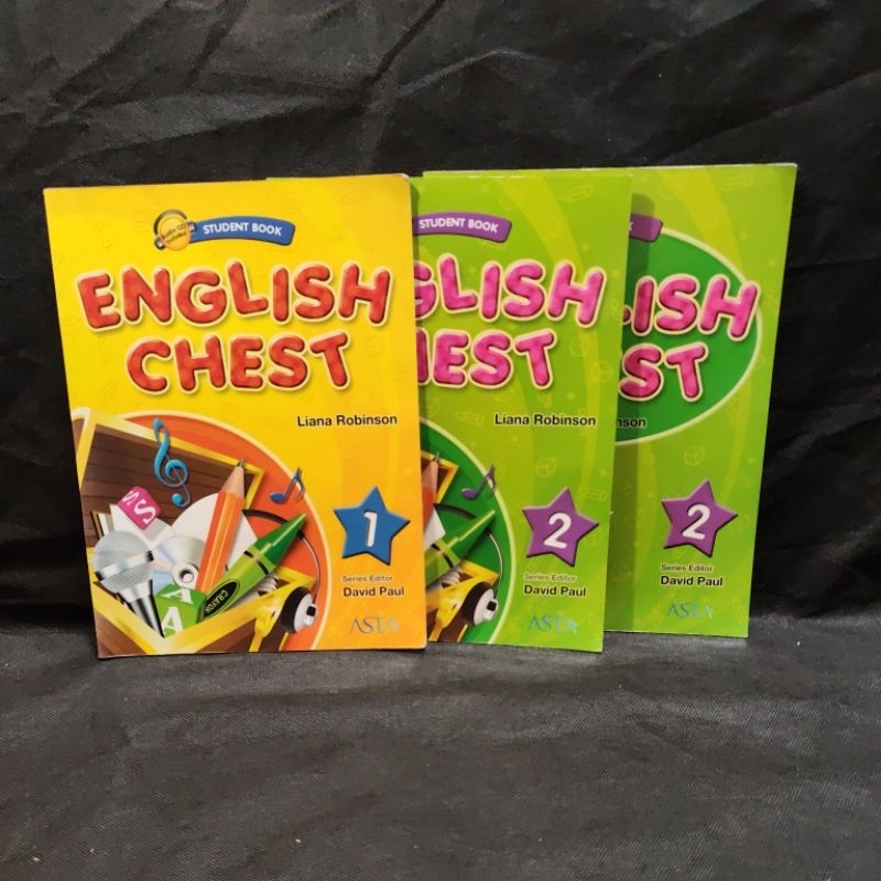 Jual Buku English Chest, 1, 2, Student Book, Workbook, Asta, Liana ...