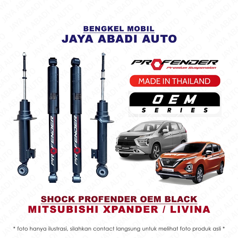 Jual Shock Breaker OEM Series PROFENDER BLACK OEM - MITSUBISHI XPANDER ...