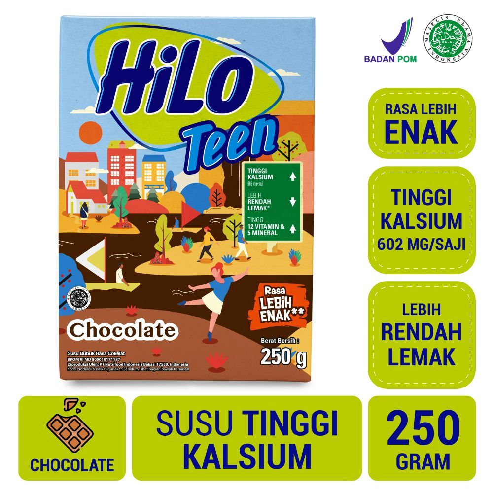 Jual Hilo School Teen Coklat Vanila 750g/500g/250g (Citra Susu) | Shopee Indonesia