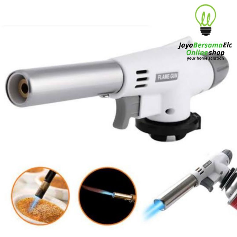 Jual Kemasan Baru Flame Gun Multi Purpose Torch Pemantik Gas Kepala ...