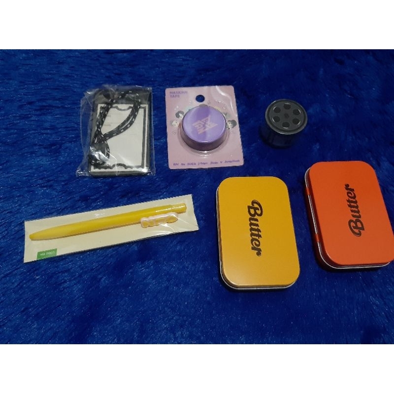 Jual [READY] OFFICIAL MERCH BTS CARD HOLDER 6TH ARMY KIT MASKING TAPE ...