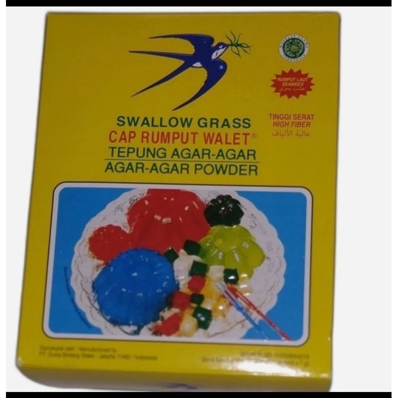 Jual Cap Rumput walet tepung agar agar 7 gram | Shopee Indonesia
