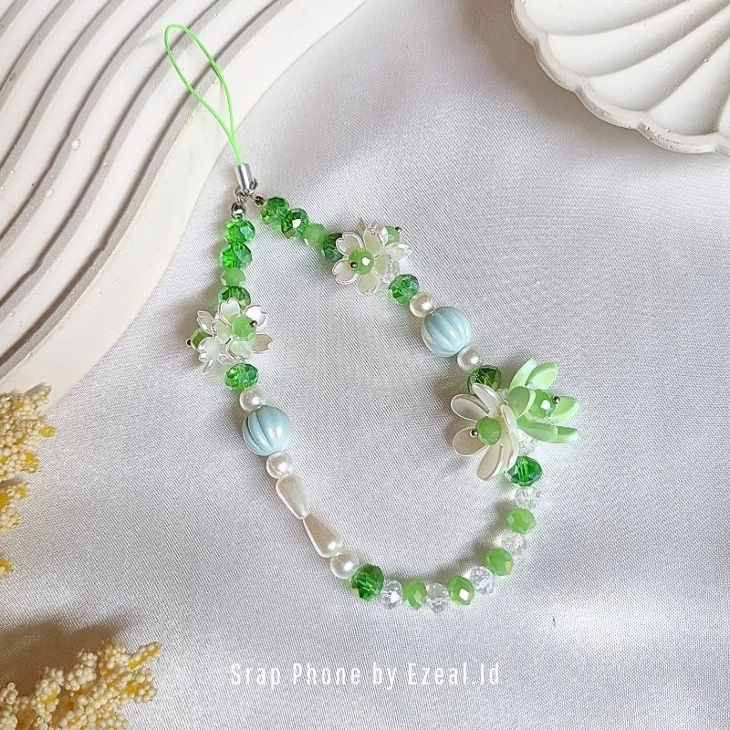 Jual Phone Strap Beads Gantungan Lanyard Tali Hp Manik Manik Bunga ...