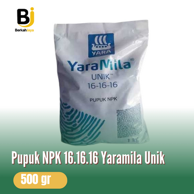 Jual Pupuk NPK Yara Mila Unik 1 kg Yaramila 16-16-16 Pupuk Masa ...