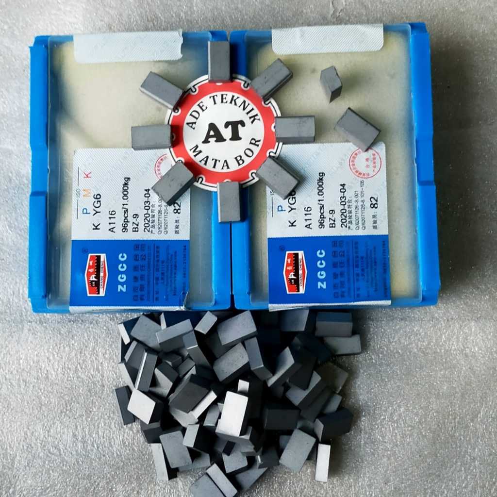 Jual Eceran Betel Widia A116Mata Widia YG6.. WIidia kubus Widia carbide ...