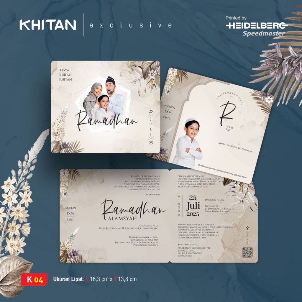 Jual UNDANGAN KHITAN - UNDANGAN SUNATAN MURAH | Shopee Indonesia