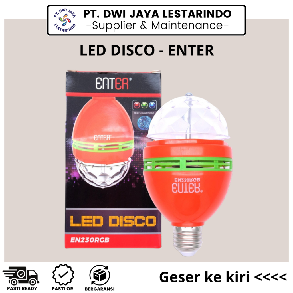 Jual Lampu LED Disco 3 W E27 RGB - ENTER | Shopee Indonesia