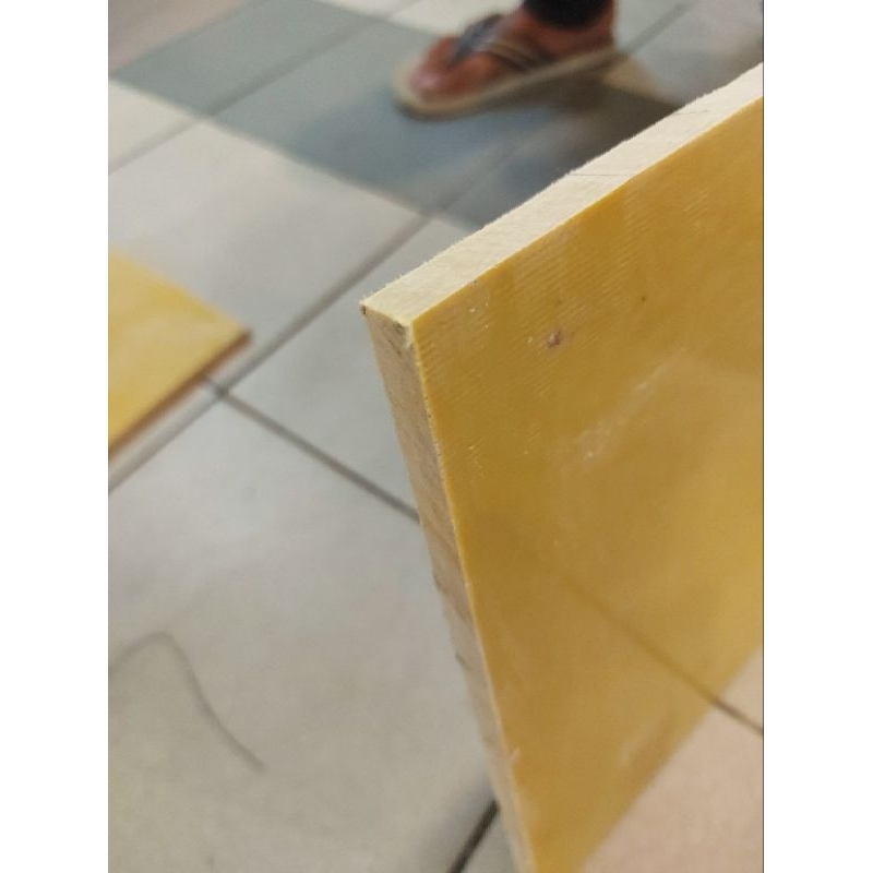 Jual Resin Kuning 30mm 5x40cm Sheet / Lembaran ( Epoxy Fiberglass ...