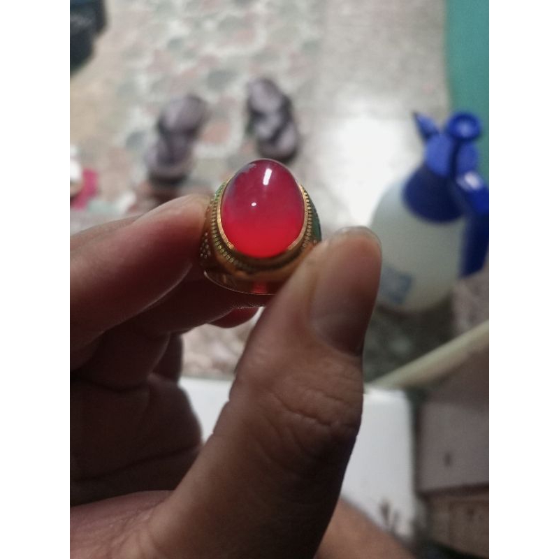 Jual batu akik red Baron | Shopee Indonesia