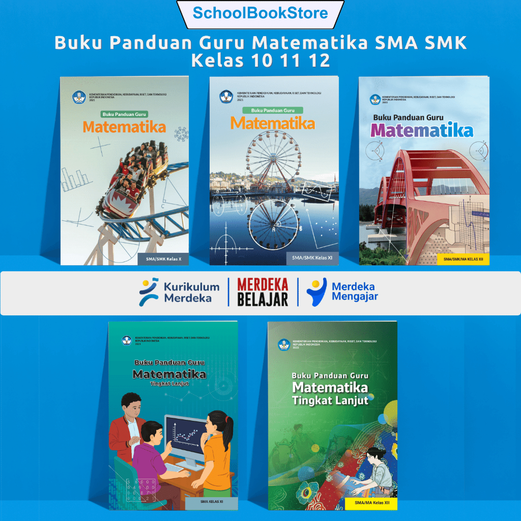 Jual Buku Panduan Guru Matematika SMA Kelas 10,11,12 Kurikulum Merdeka Belajar Buku Pegangan ...