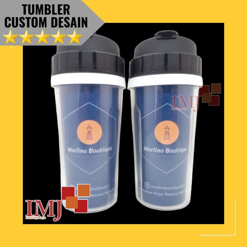 Jual TUMBLER CUSTOM DESAIN SOUVENIR BOTOL MINUMAN CUSTOM | Shopee Indonesia